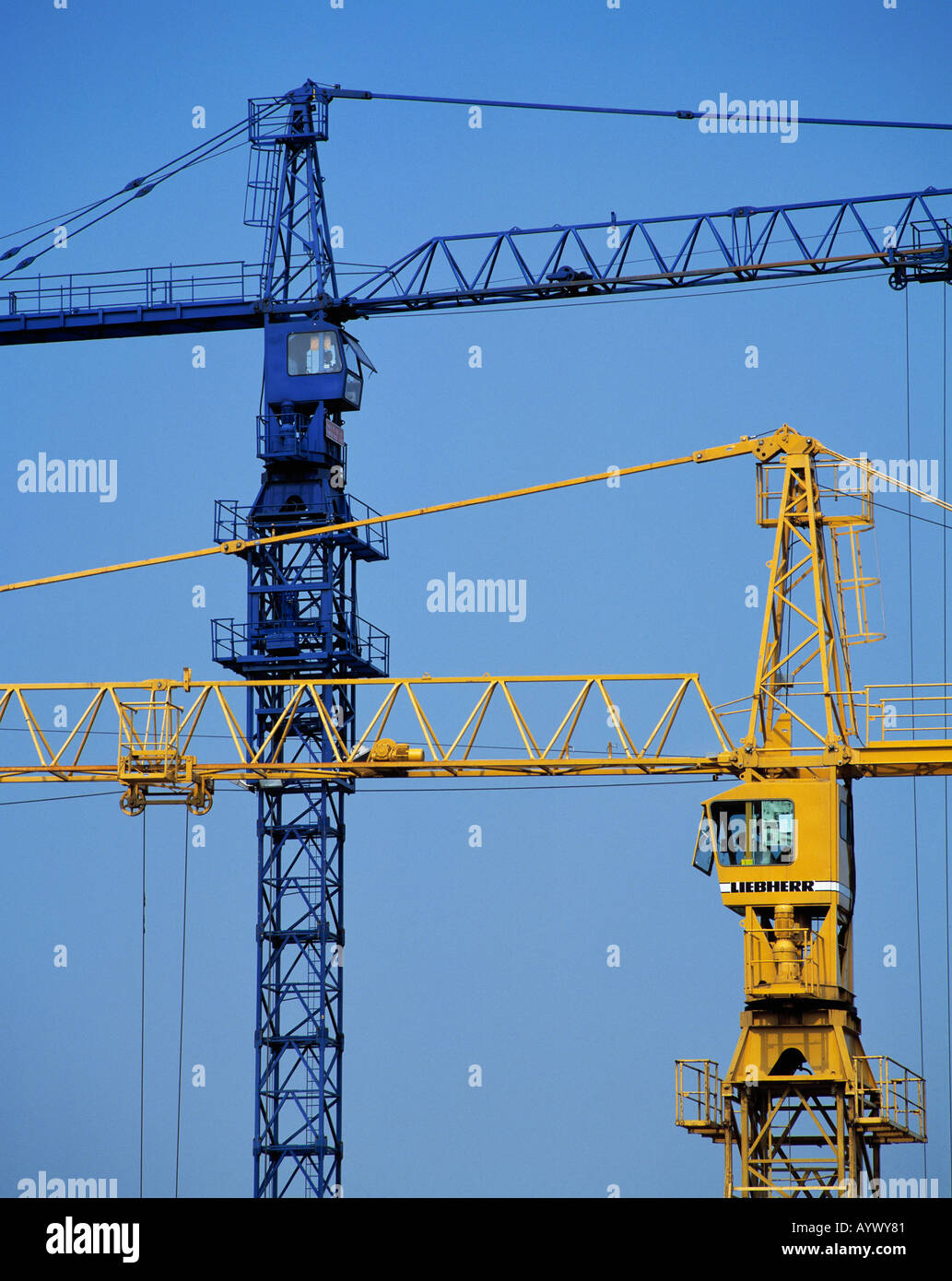 construction works, building site, building cranes, work, job ...