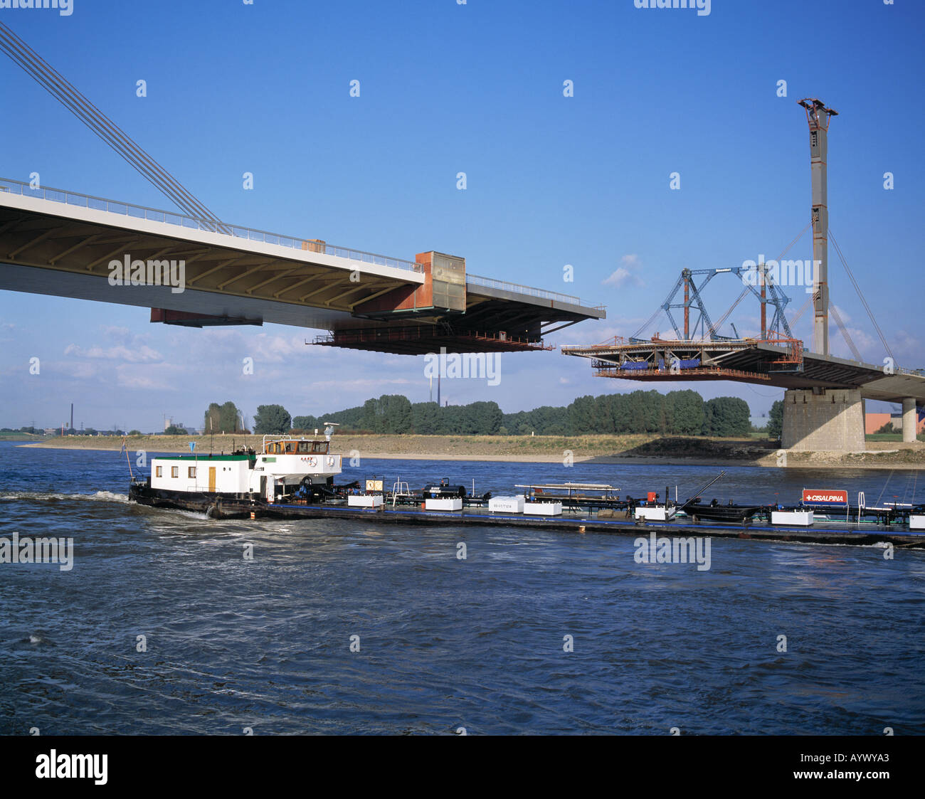 Highway a42 motorway bridge duisburg hi-res stock photography and ...