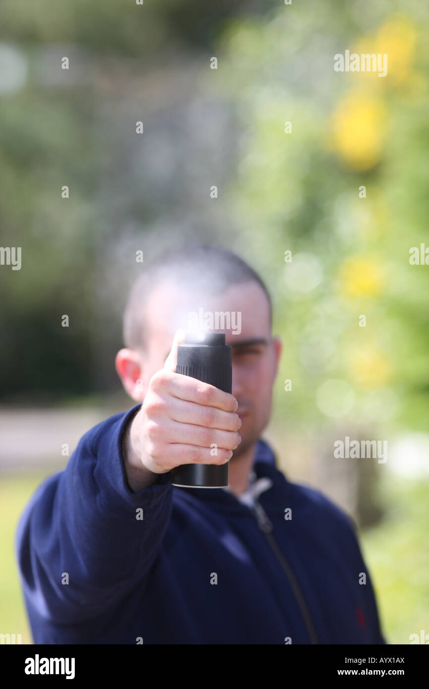 Cs Spray High Resolution Stock Photography and Images - Alamy