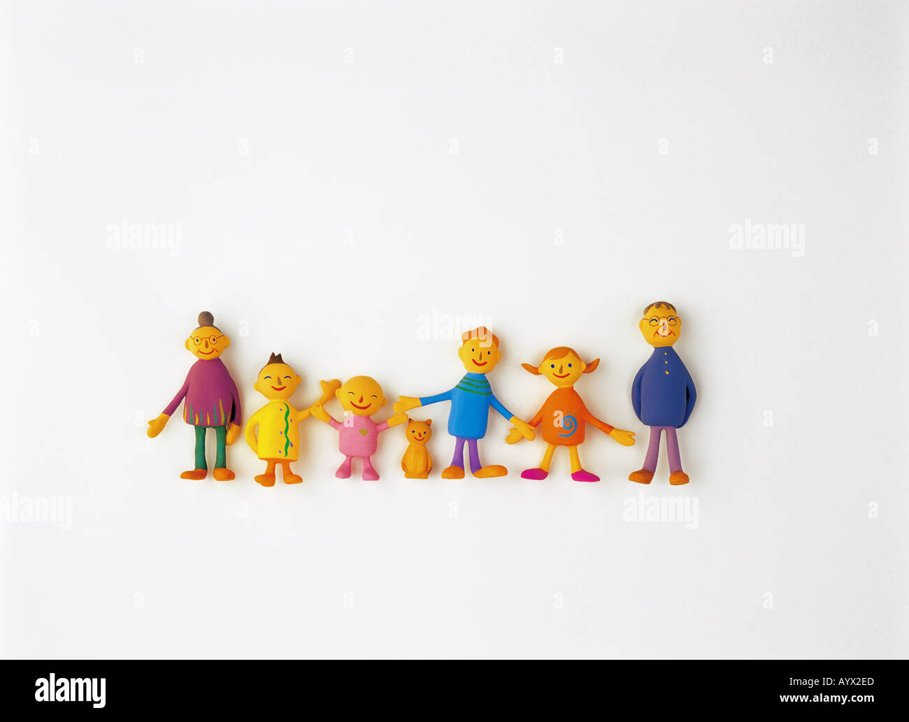 Illustration Object Solid Craft Half Solid Stock Photo - Alamy