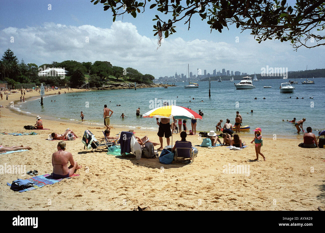 AUSTRALIA New South Wales Sydney beach at Watsons Bay Stock Photo - Alamy