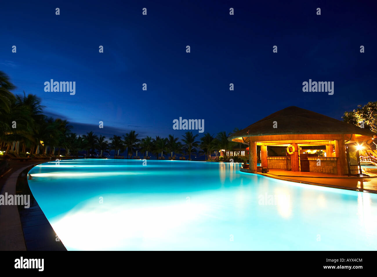 resort and swimming pool Stock Photo - Alamy
