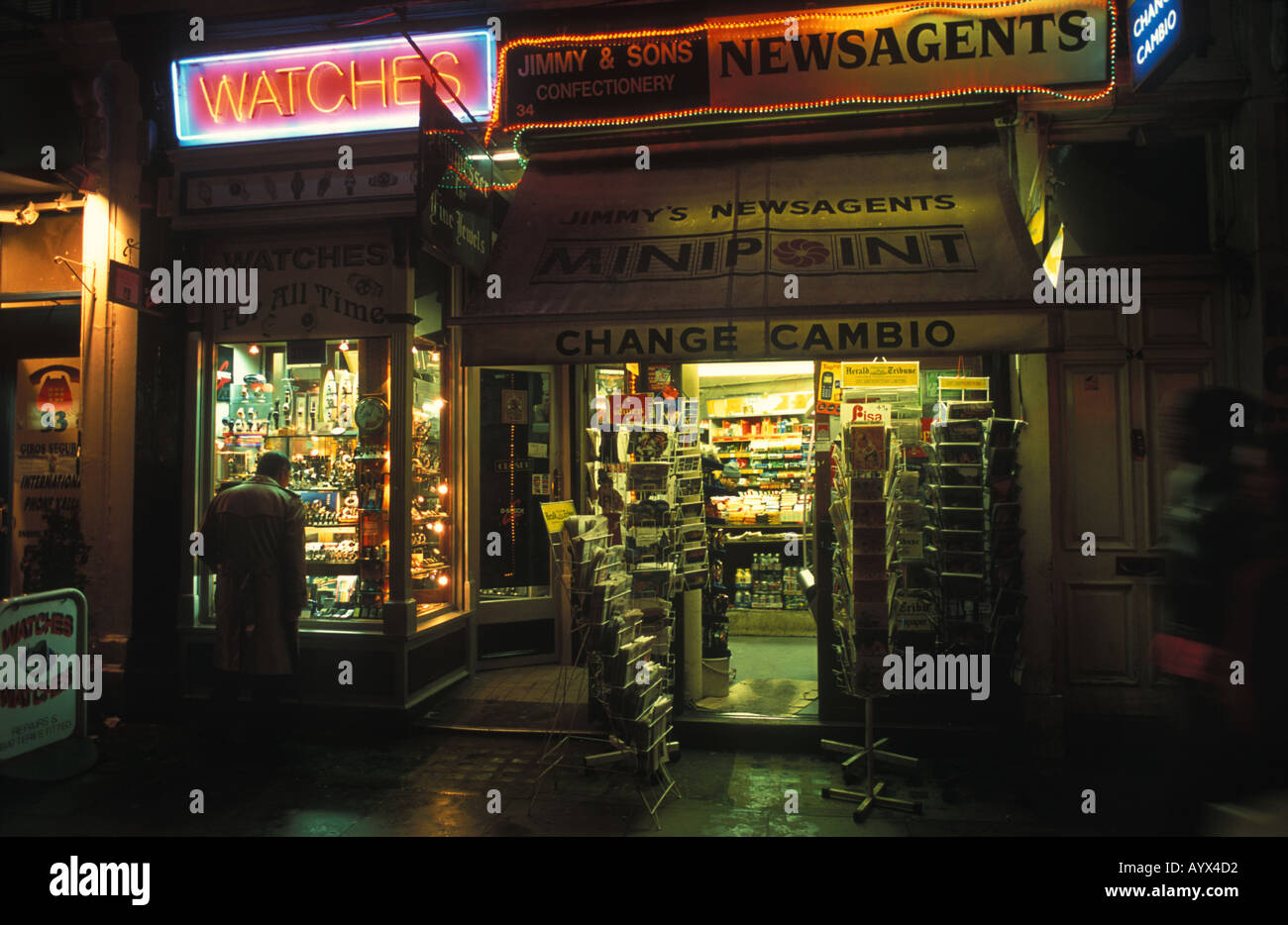 Newsagent Window High Resolution Stock Photography and Images - Alamy