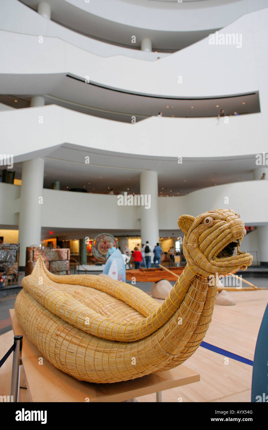 National Museum of the American Indian, Interior, Washington DC, USA ...