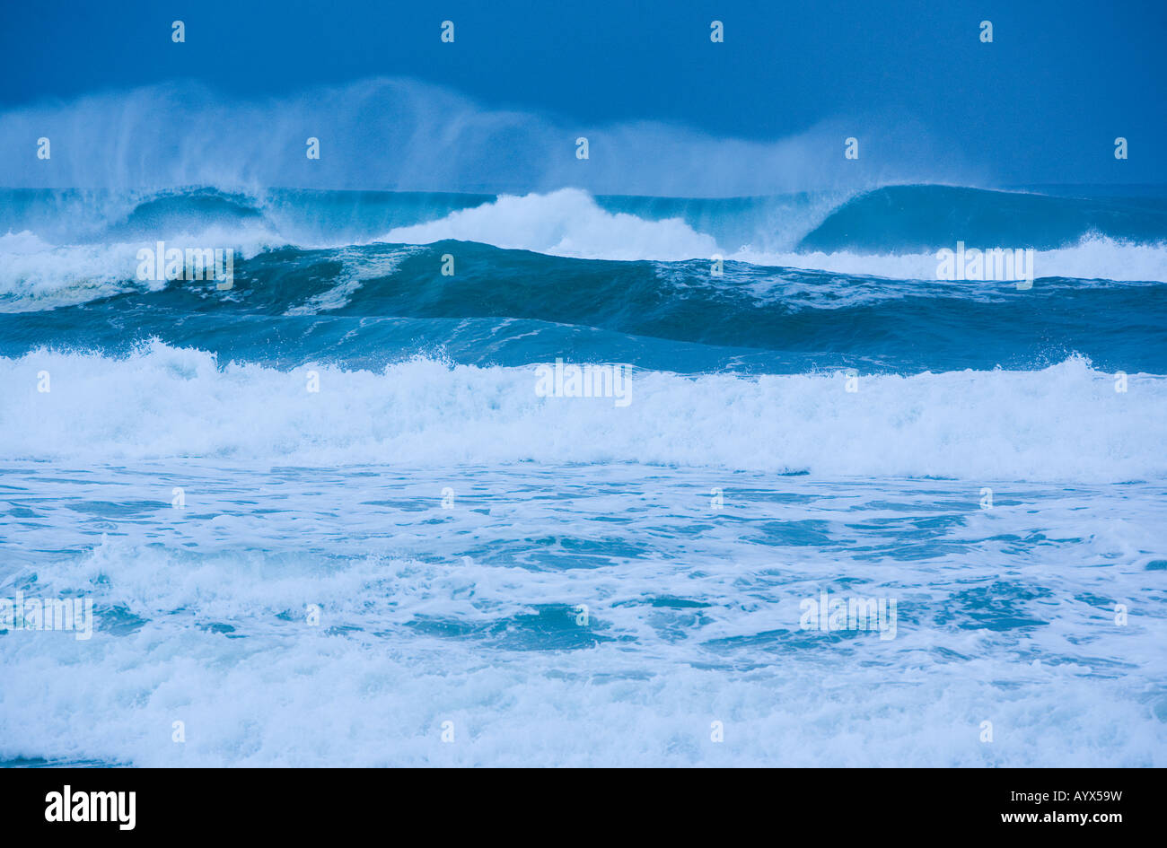 A sea storm in QSL Australia Stock Photo - Alamy