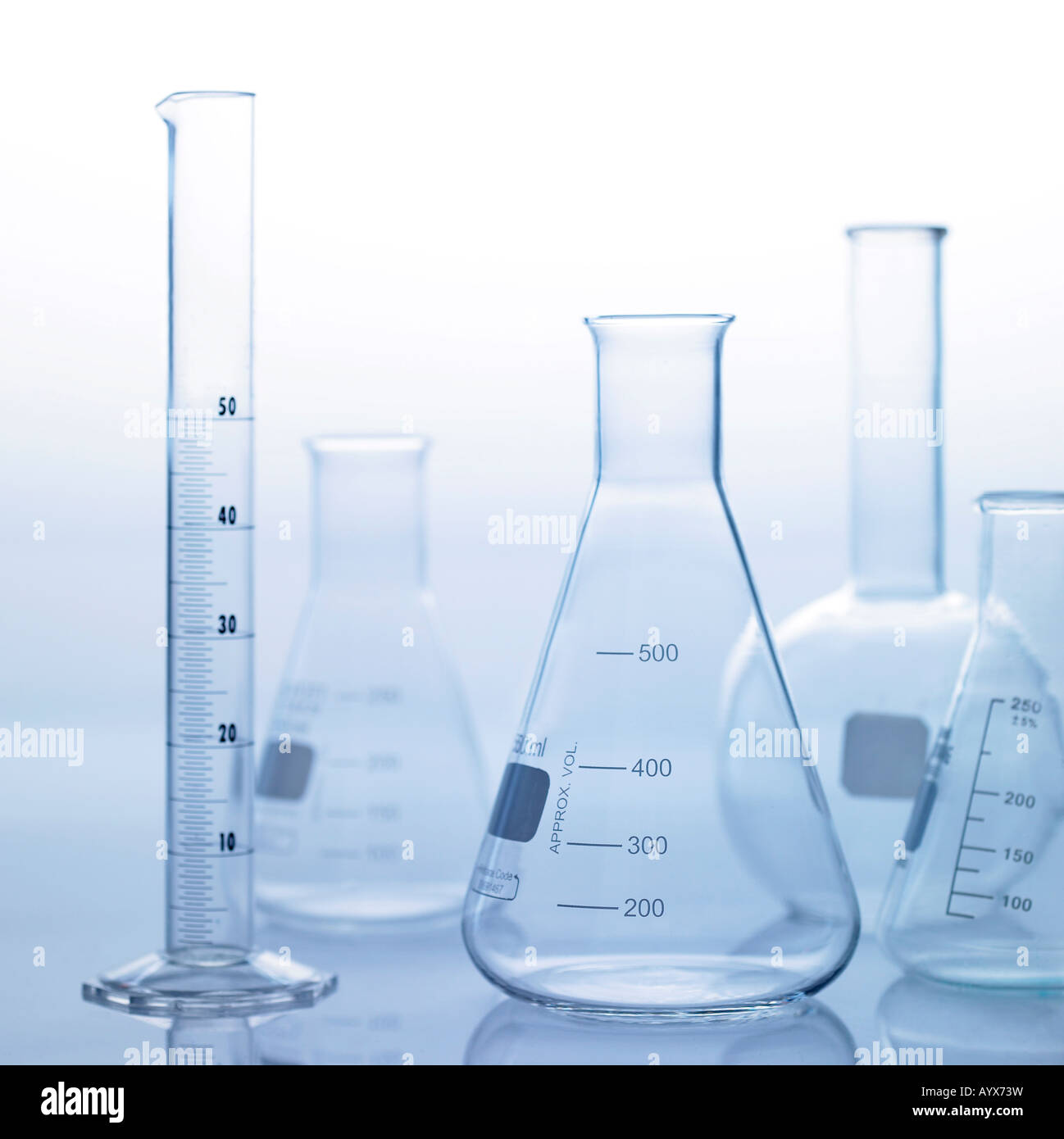 various type of flask Stock Photo - Alamy
