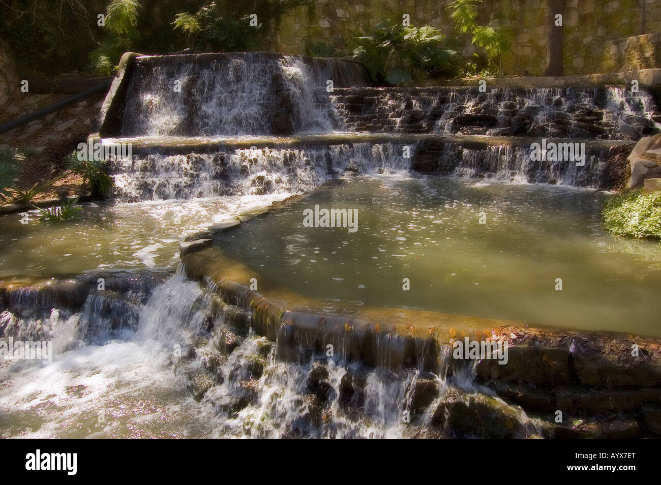 Waterfall pond hi-res stock photography and images - Alamy