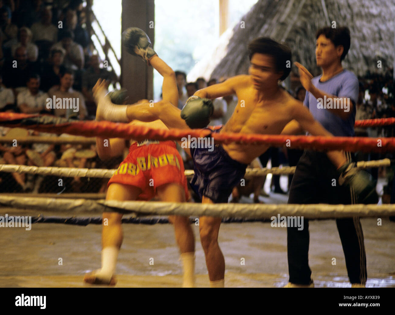 Muay thai boxing tourist hi-res stock photography and images - Alamy