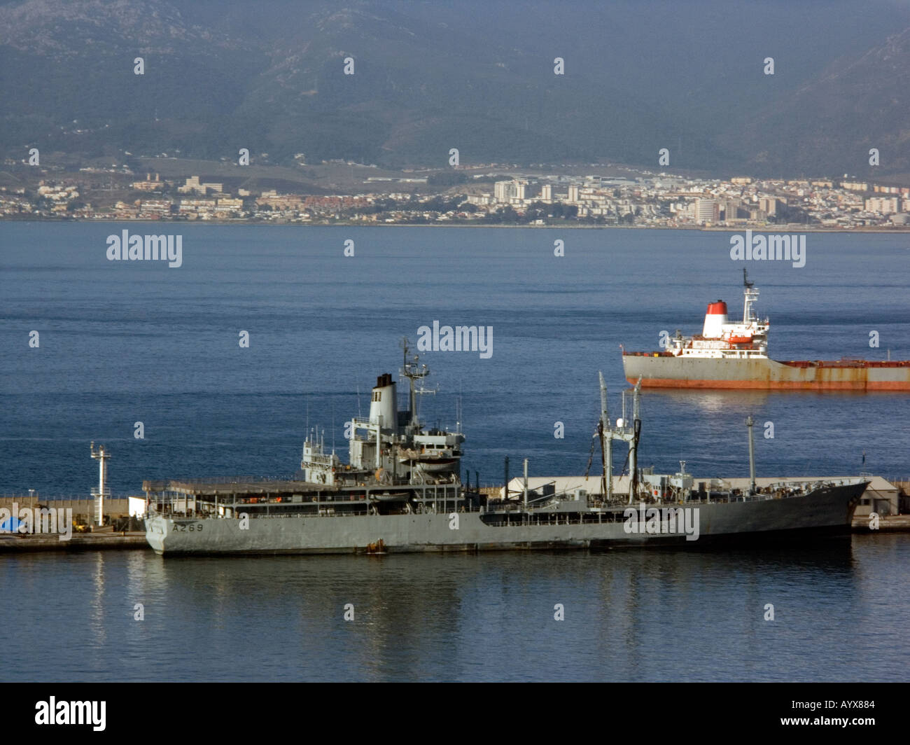 Royal Navy Small Fleet Tanker the 11522 tonnes RFA Grey Rover A269 ...