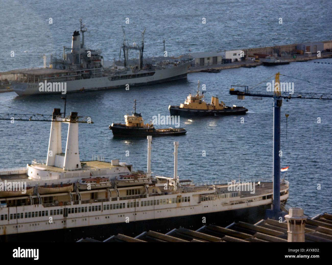Shipyard shipyards gibraltar harbour hi-res stock photography and ...