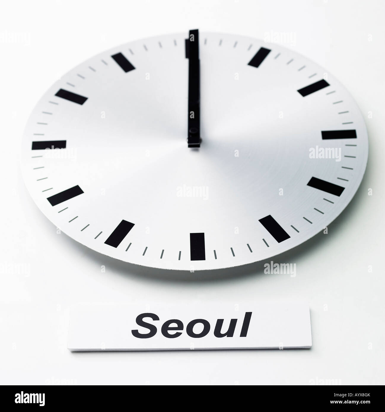 clock indication local time Stock Photo - Alamy