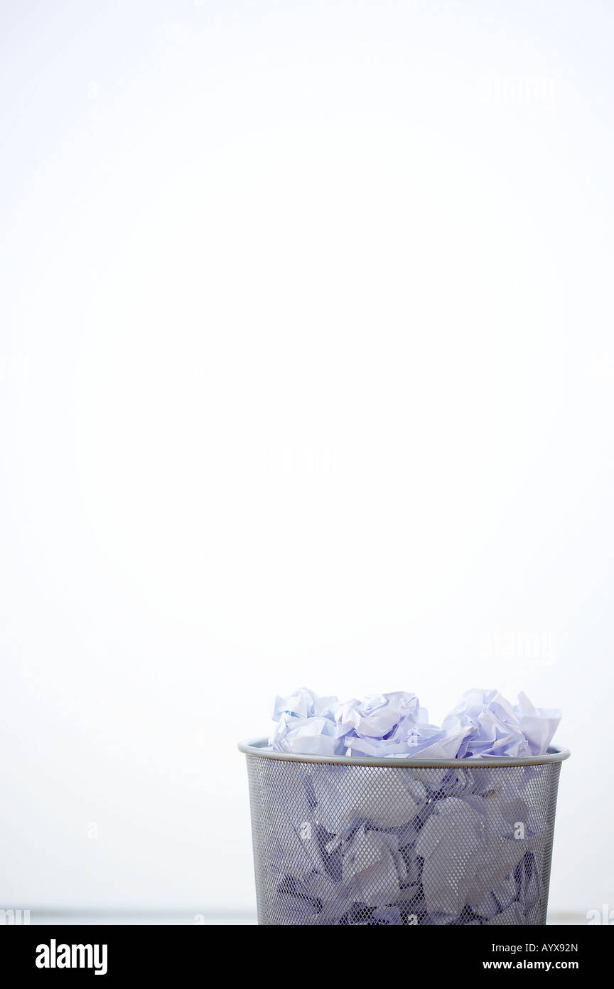 Trash box bundle paper hi-res stock photography and images - Alamy