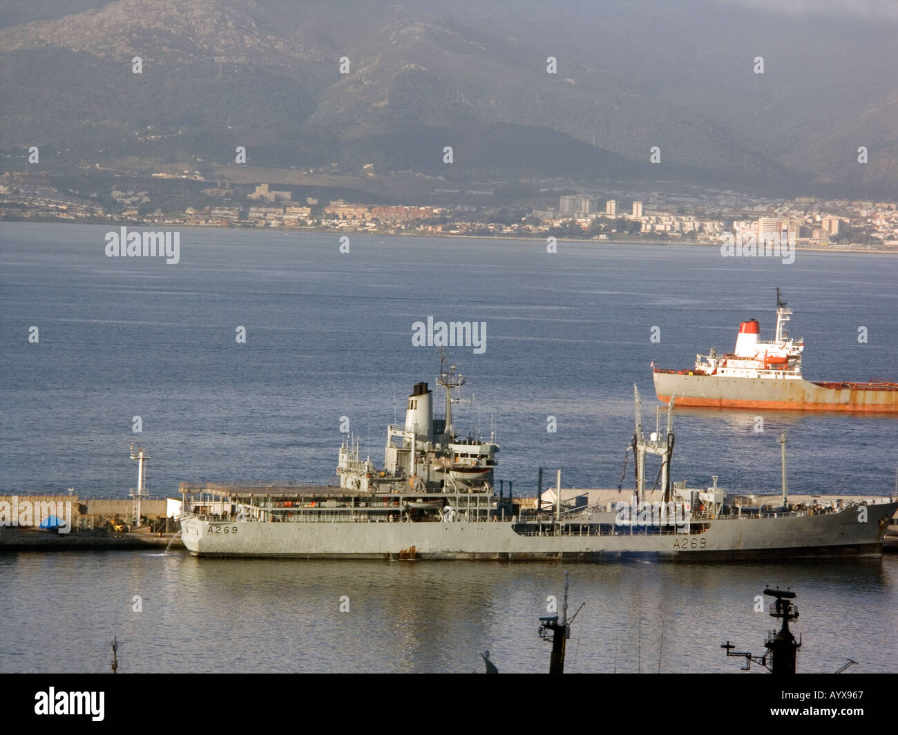 Royal Navy Small Fleet Tanker the 11522 tonnes RFA Grey Rover A269 ...