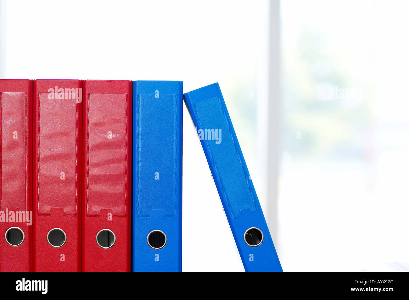 red and yellow document file Stock Photo - Alamy