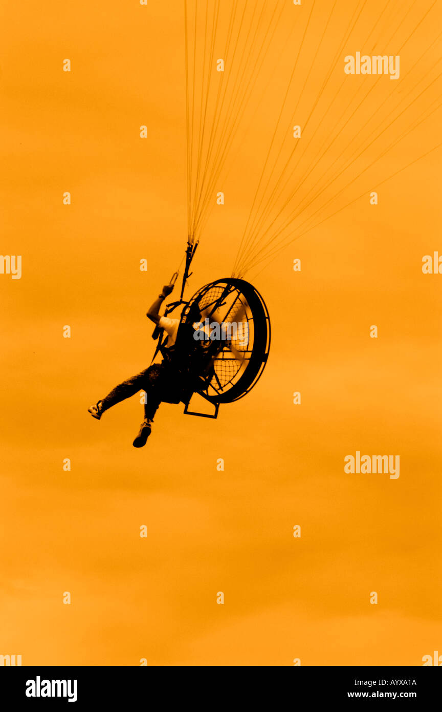 Yellow Microlight Aircraft High Resolution Stock Photography and Images ...