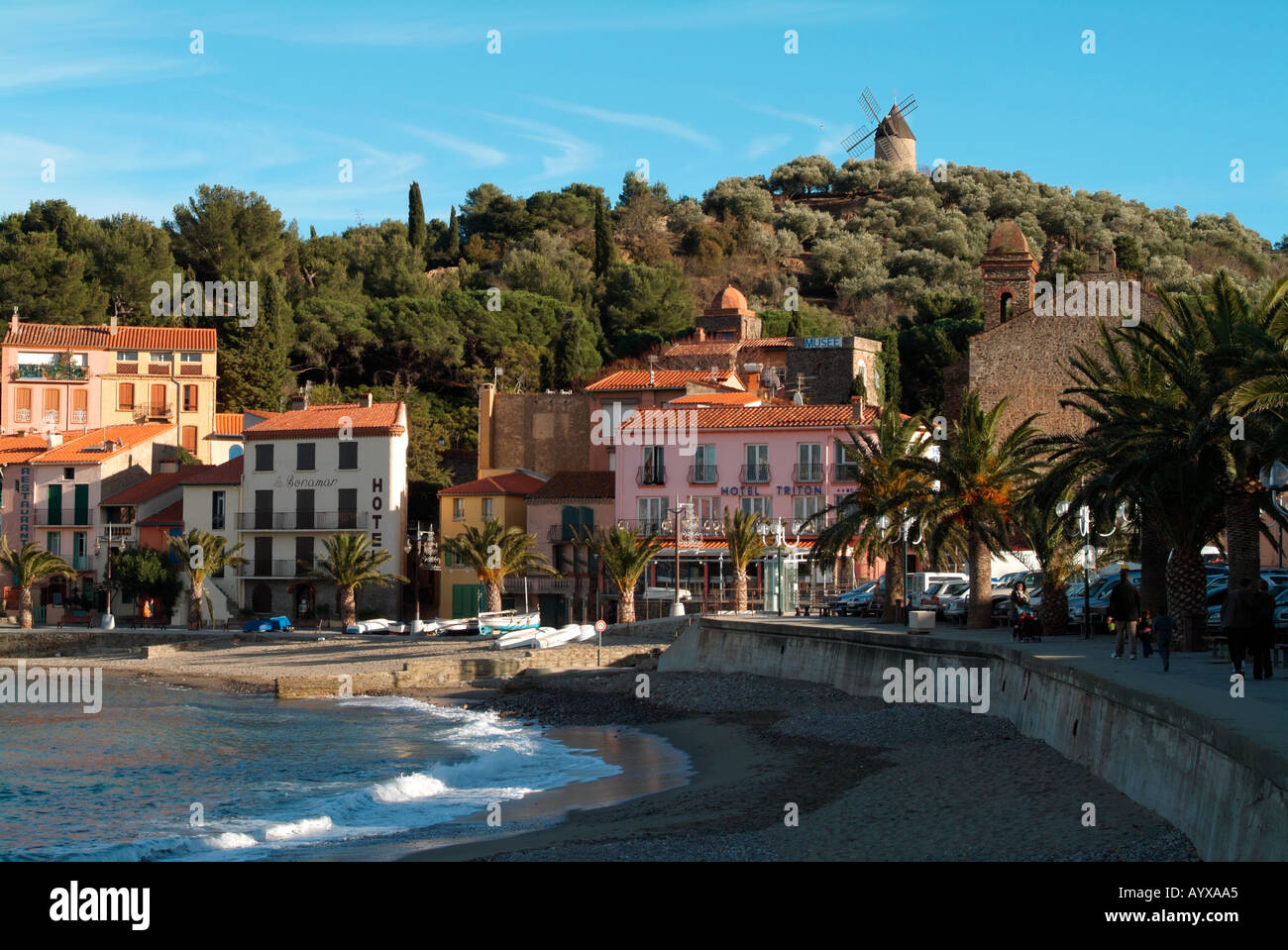 Collioure promenade hi-res stock photography and images - Alamy