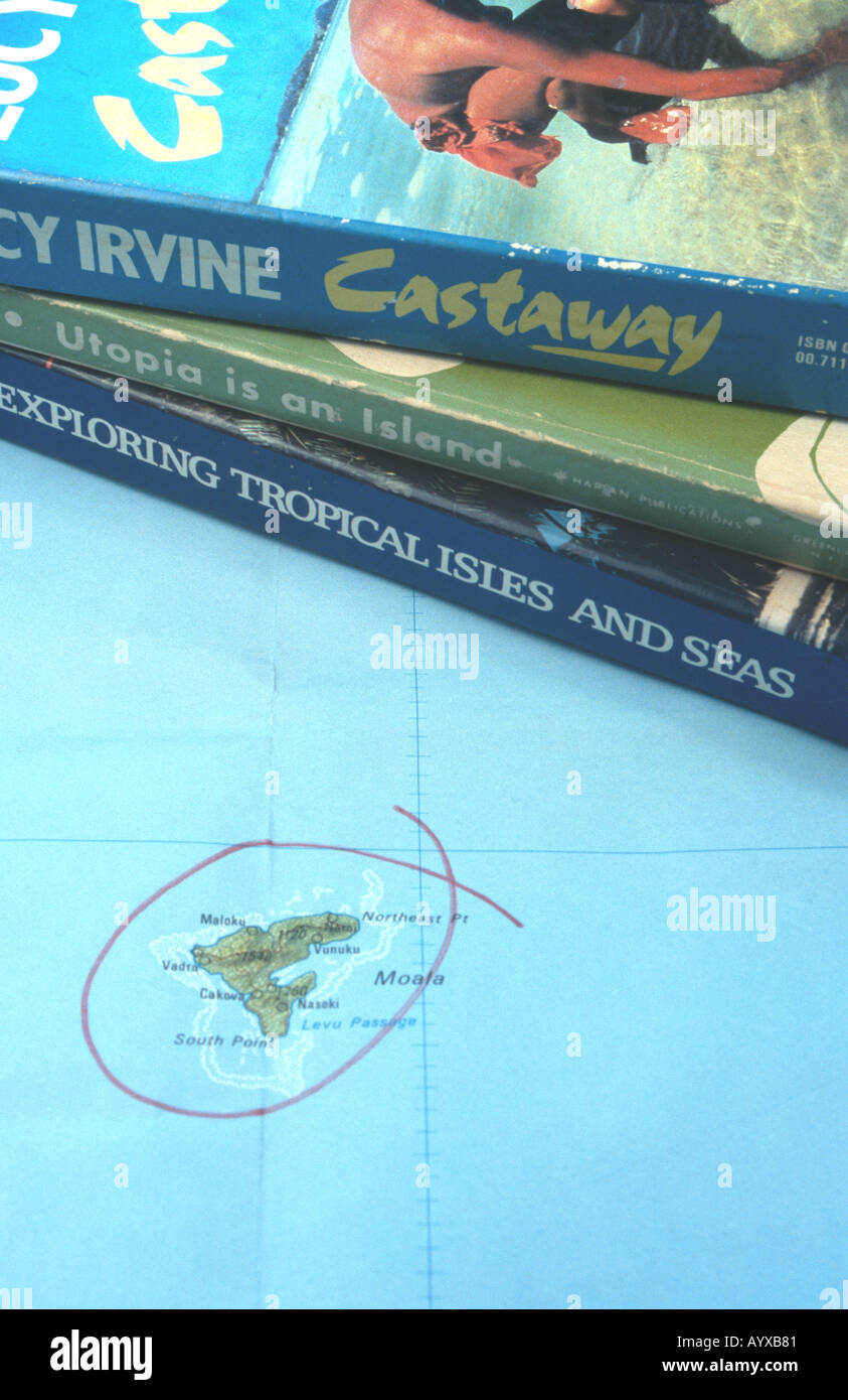 Books relating to Castaway desert island tropical islands sea utopias ...