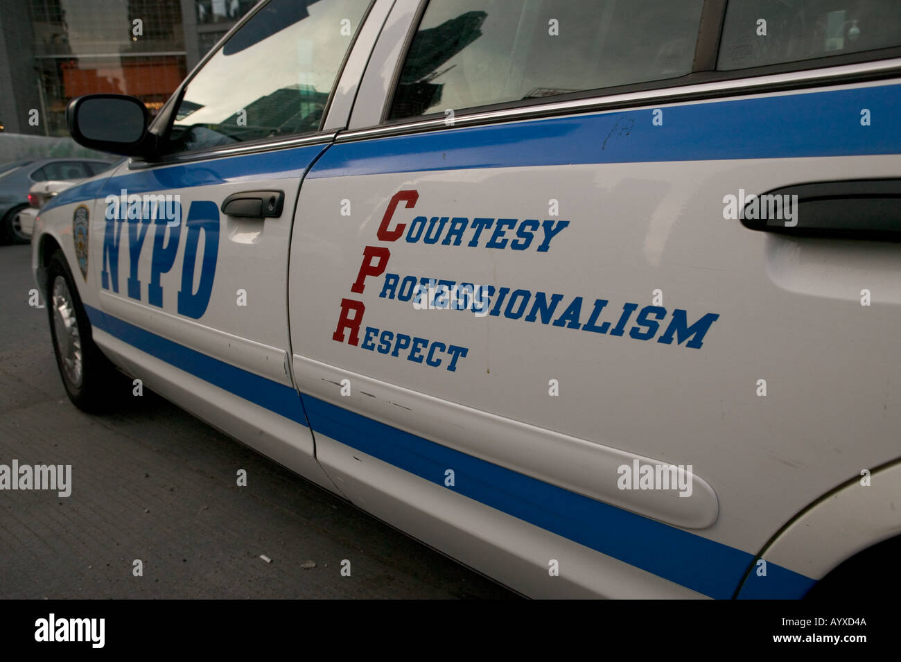 Courtesy professionalism respect on side of New York Police Department ...