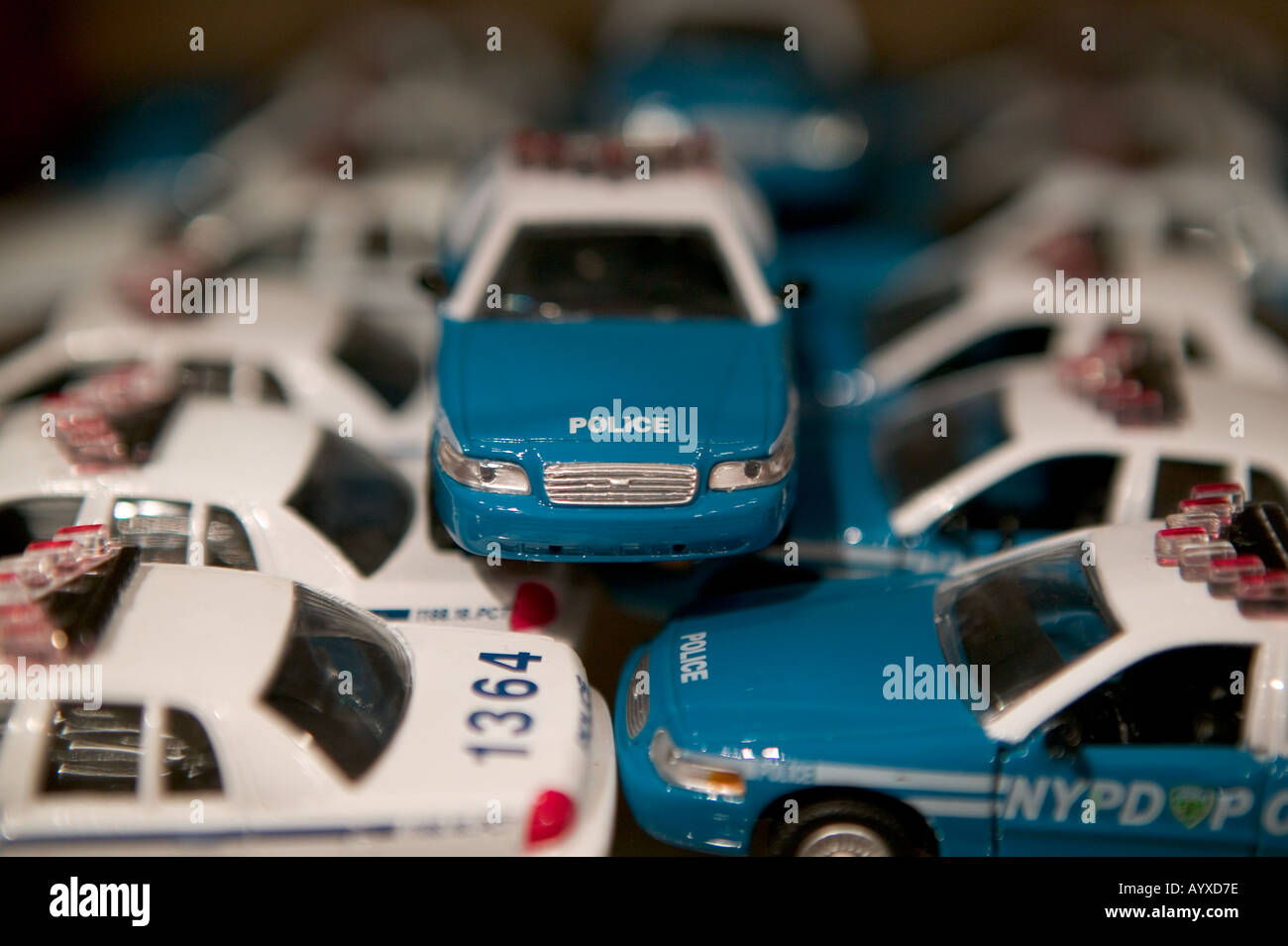 NYPD model cars 13 February 2005 Stock Photo - Alamy