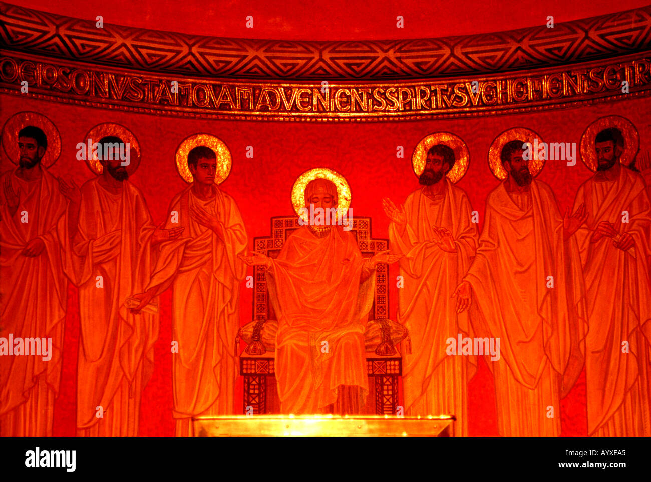 Altar of Mary Church of Holy Sepulchre Jerusalem Israel horizontal ...