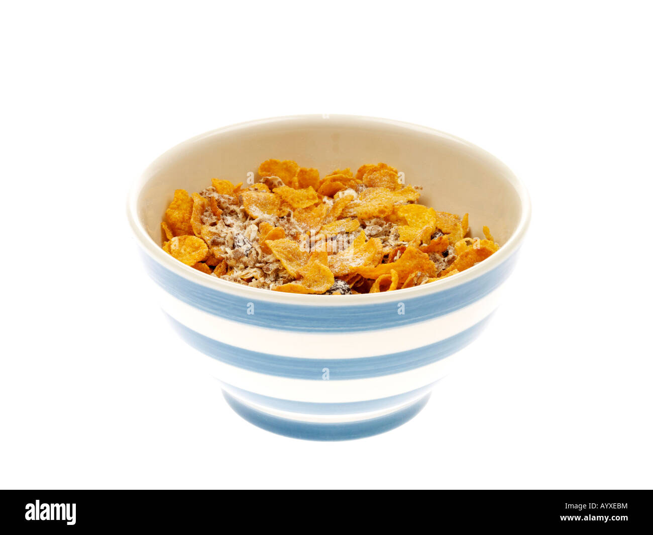 Bowl Of Breakfast Cereal Stock Photo - Alamy