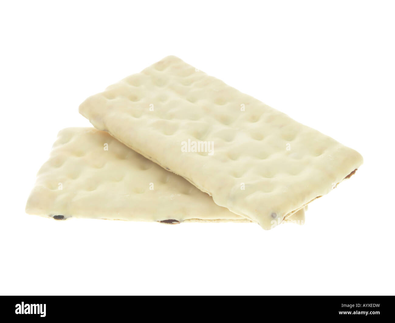 Yogurt Coated Bars Stock Photo - Alamy