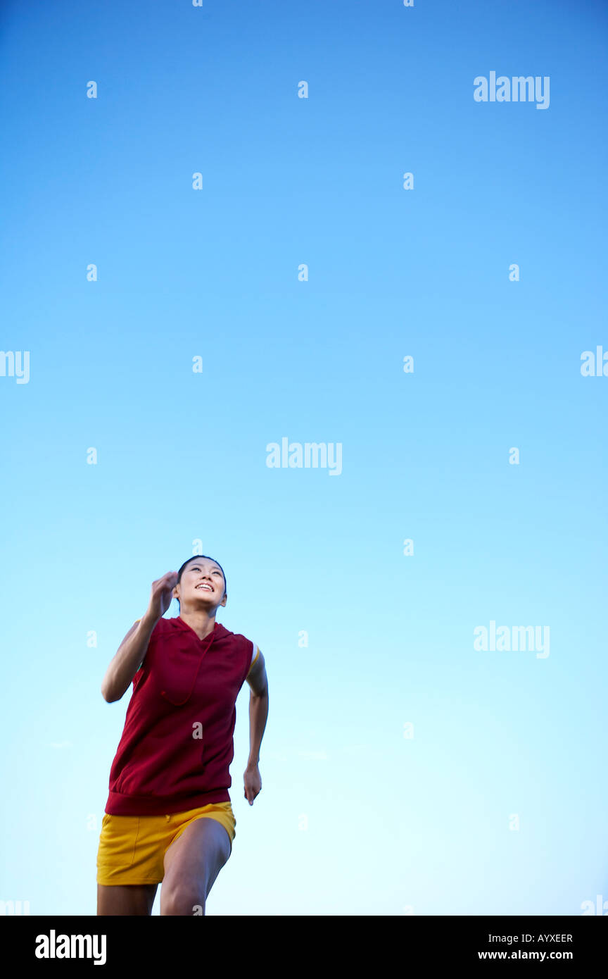 woman who is running Stock Photo - Alamy
