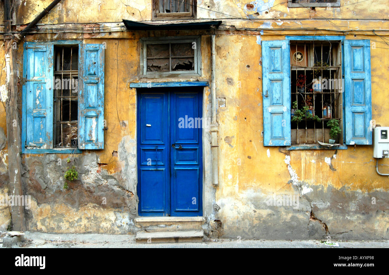The blue house beirut hi-res stock photography and images - Alamy