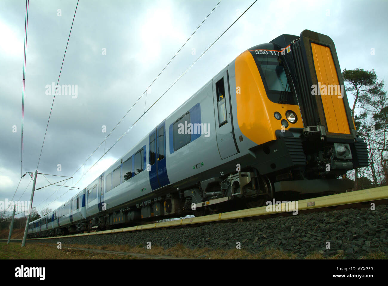 new uk train Stock Photo - Alamy