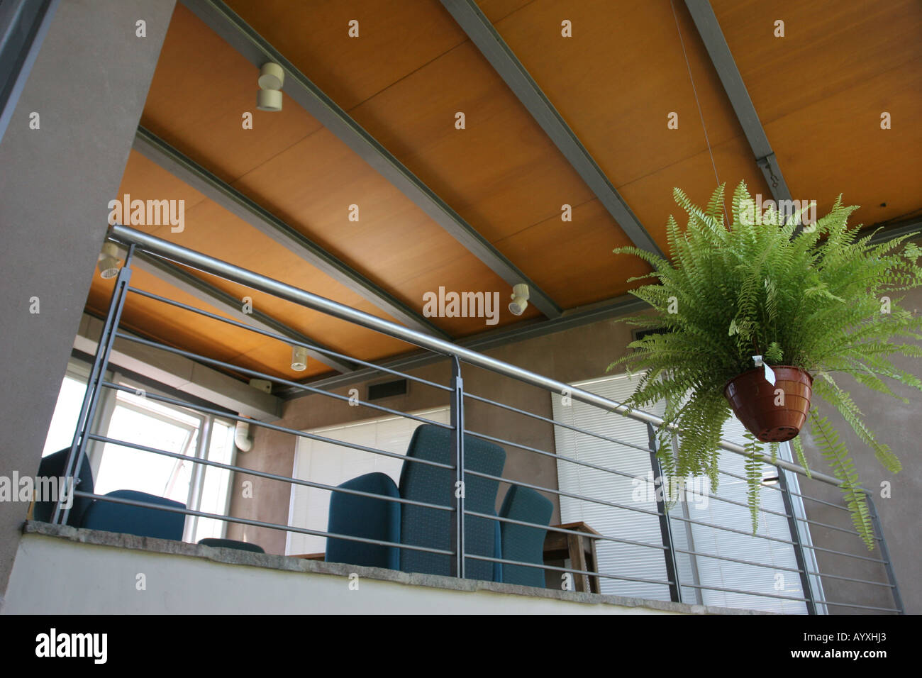 Waiting room of a modern medical clinic from the bottom Stock Photo - Alamy