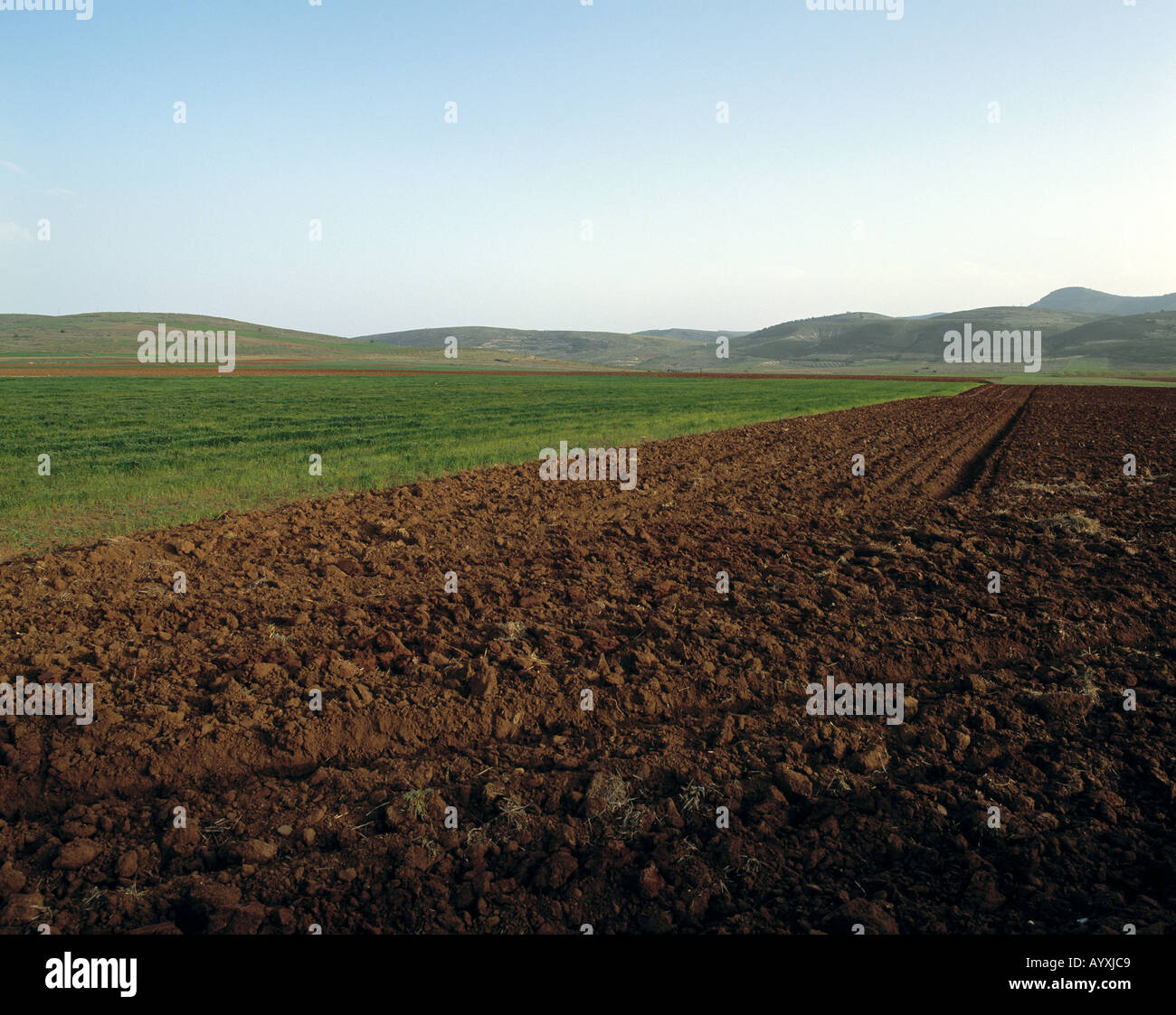 Gepfluegter acker hi-res stock photography and images - Alamy