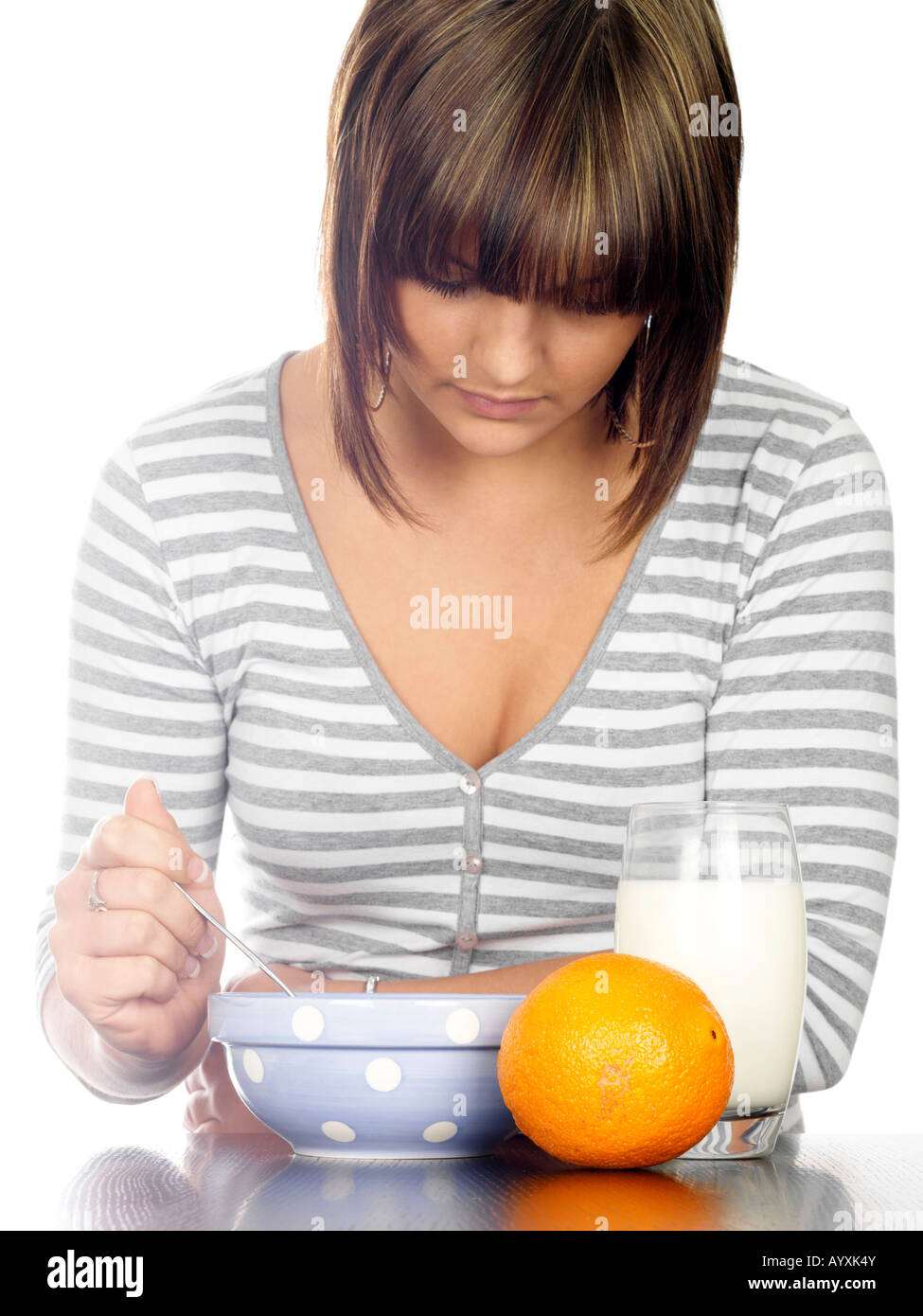 Healthy Eating Teenagers Table High Resolution Stock Photography and ...