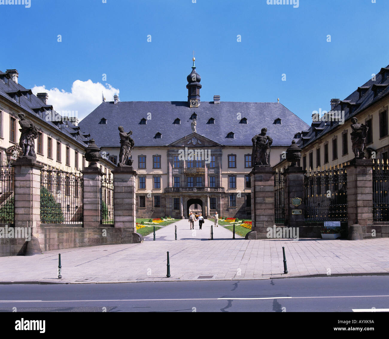 barockes Stadtschloss in Fulda, Hessen Stock Photo - Alamy