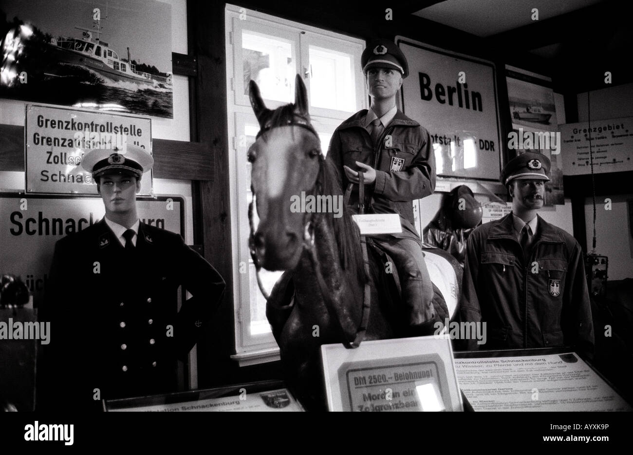 Germany border police ddr grenzlandmuseum hi-res stock photography and ...