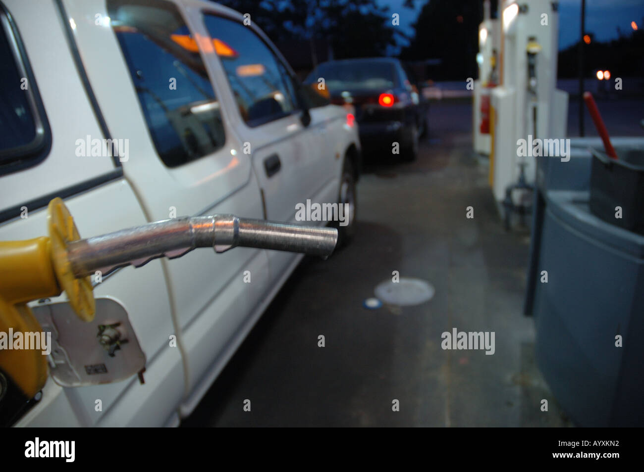 fill it her up Australia australian petrol station Stock Photo - Alamy