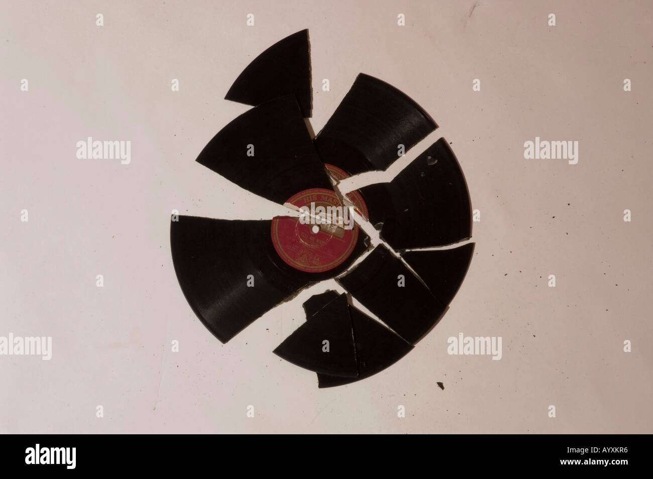 Broken record hi-res stock photography and images - Alamy