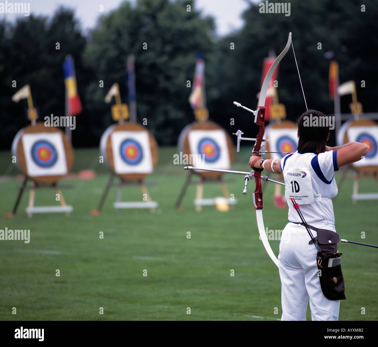 sports, archery, women, woman, marksman, marksmen, shot, shoot, target ...