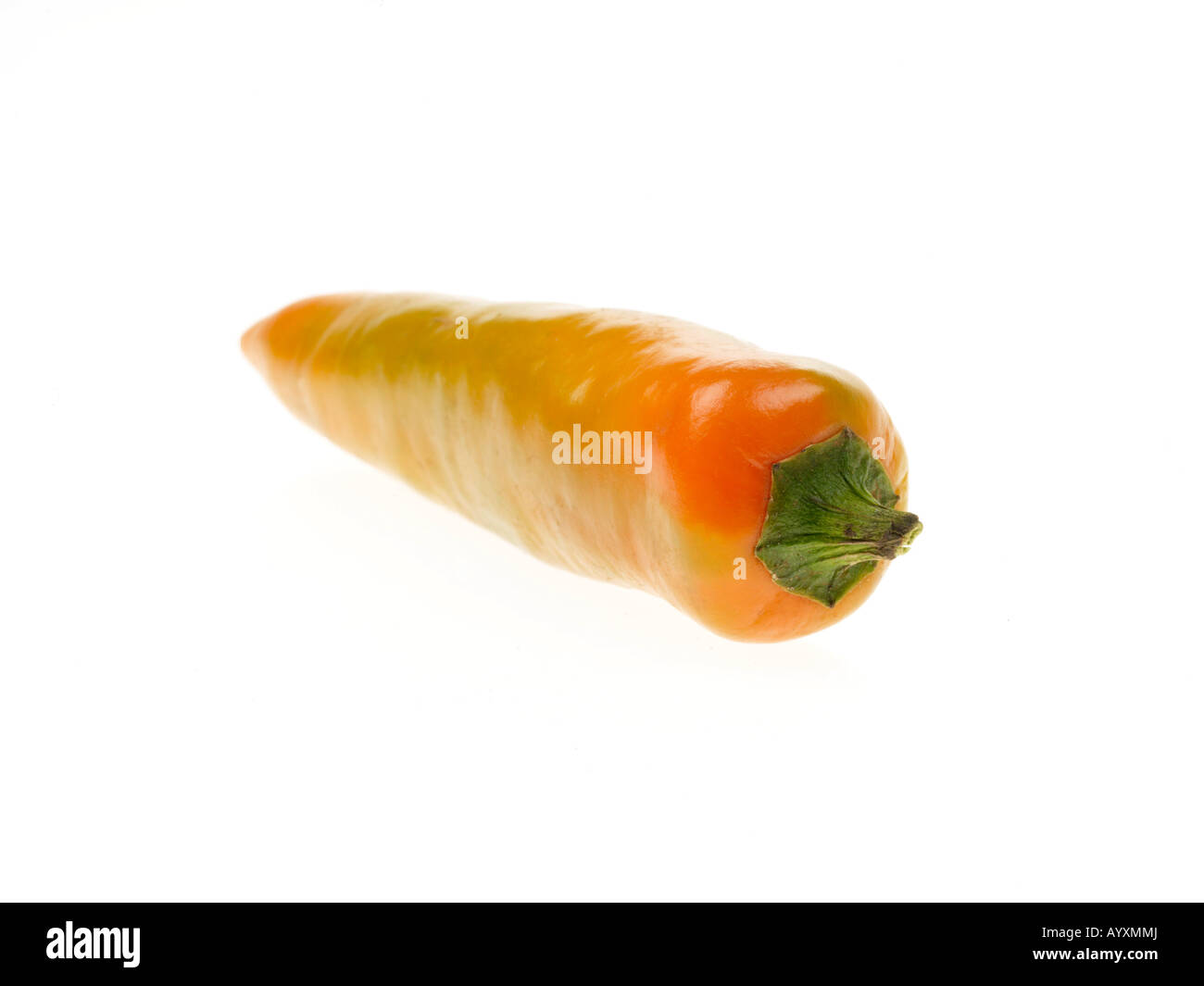 Fresh Yellow Chilli Stock Photo - Alamy