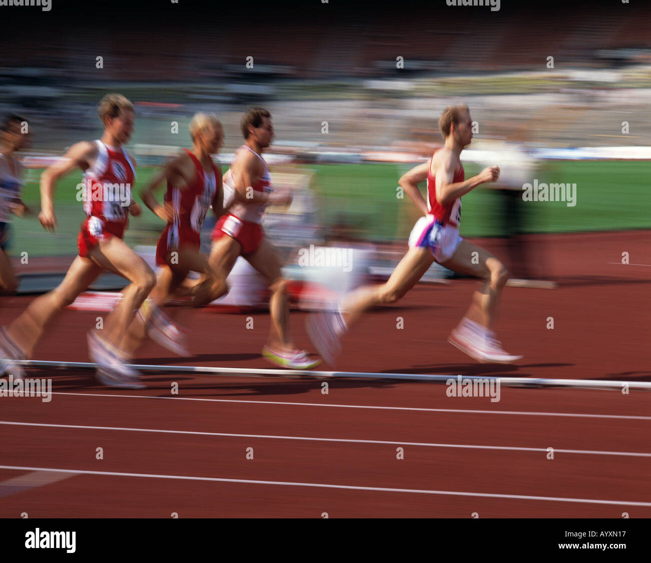 sports, athletics, race, runners, run, running, blurred, fuzzy, unsharp ...