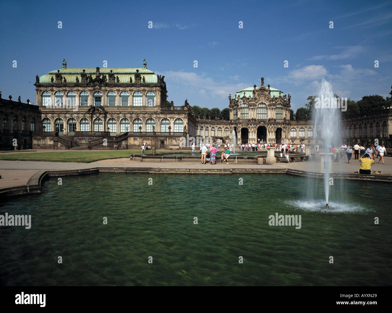 Zwinger wall pavilion dresden germany hi-res stock photography and ...