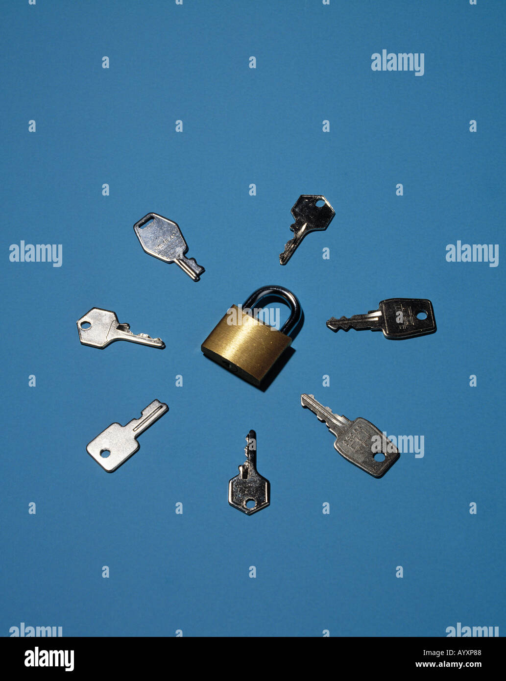 lock, padlock, safety lock, security lock, open, closed lock, seven ...