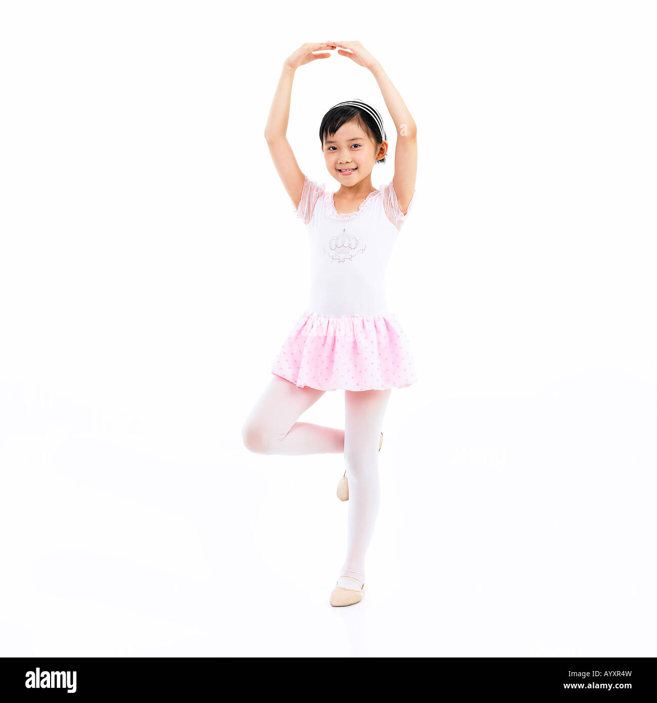 girl dancing in ballet cloth Stock Photo - Alamy