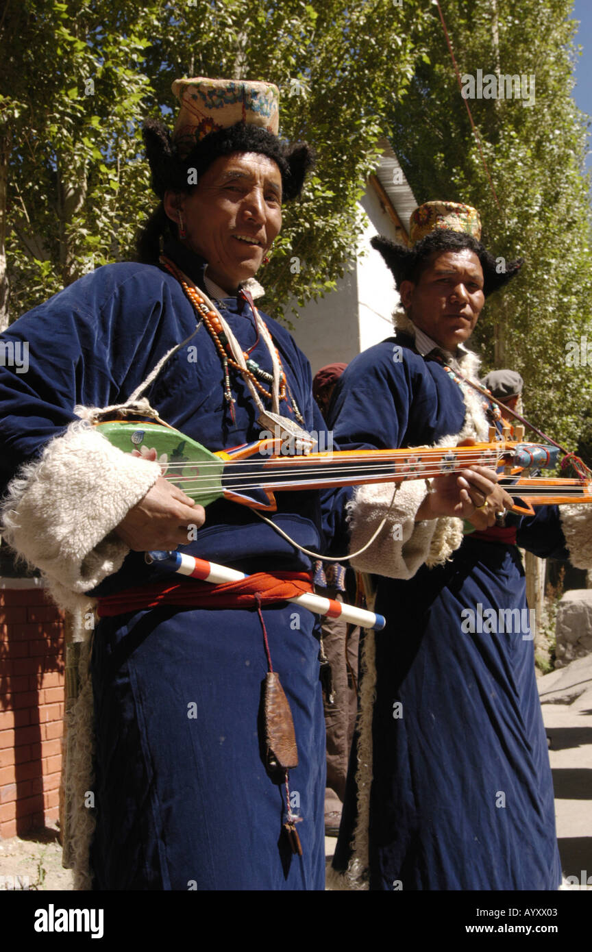 Traditional dress ladakhi men during hi-res stock photography and ...
