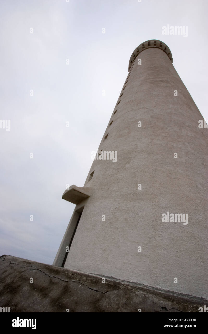 The New Gardskagi Lighthouse, Reykjanes Peninsula, Iceland Stock Photo ...