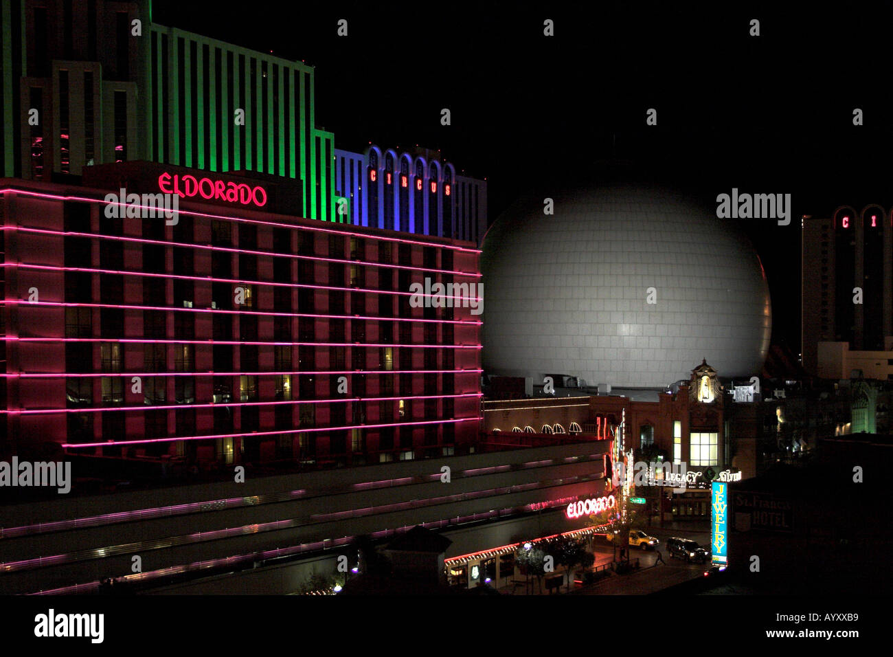 Night scene reno hi-res stock photography and images - Alamy