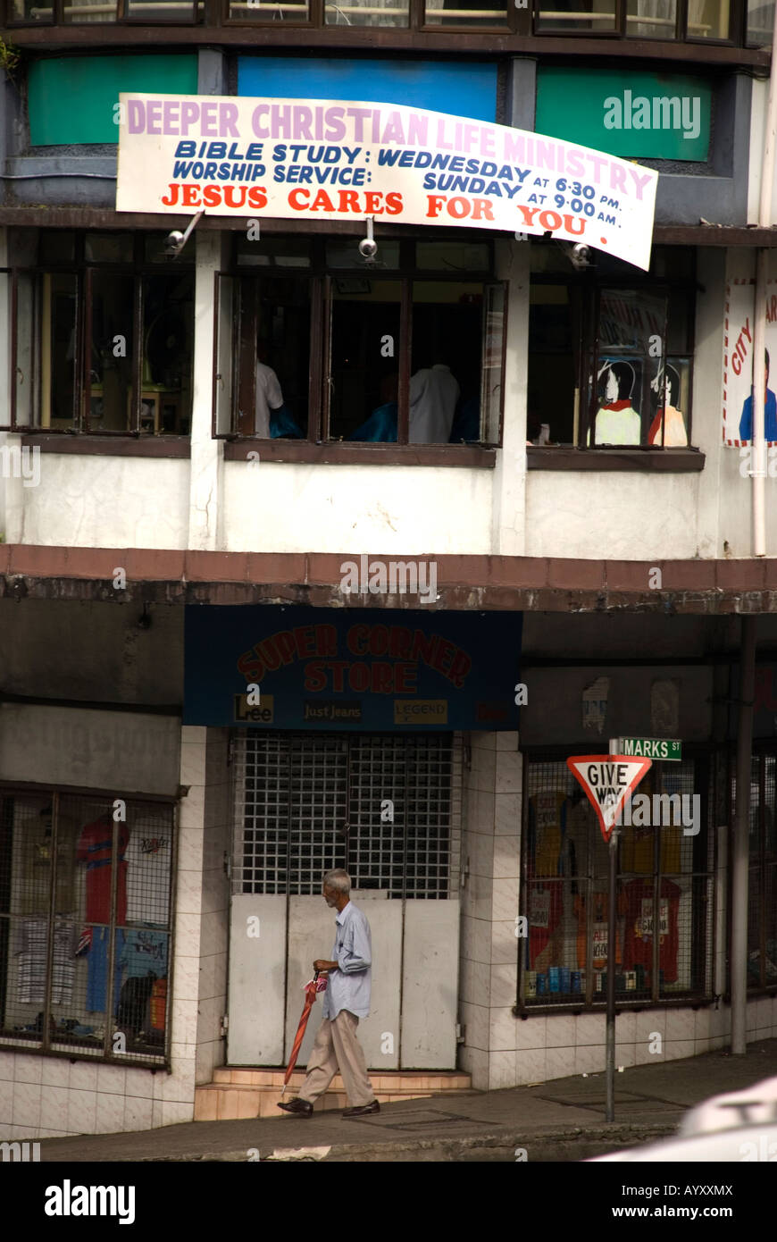 fiji suva corner mark renwick streets Stock Photo - Alamy