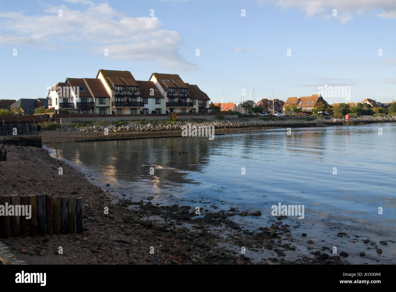 View of Hythe Marina Village, Hampshire, United Kingdom Stock Photo - Alamy