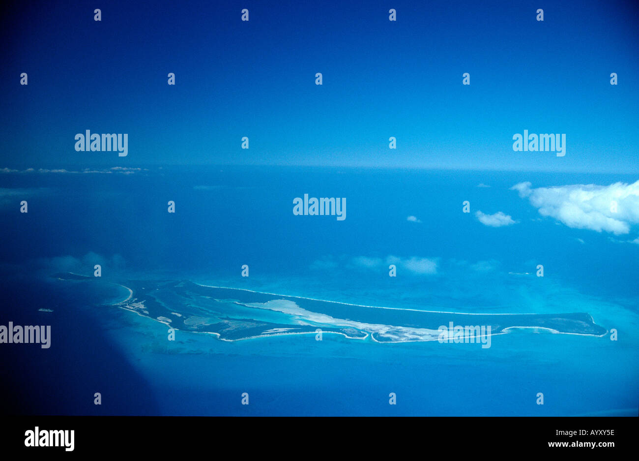 Bahamas air photo islands hi-res stock photography and images - Alamy