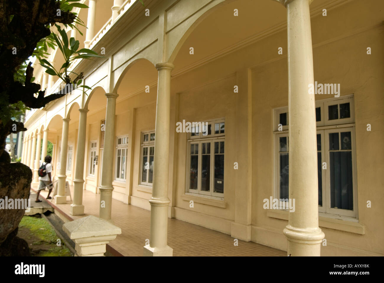 fiji suva fintel building Stock Photo - Alamy