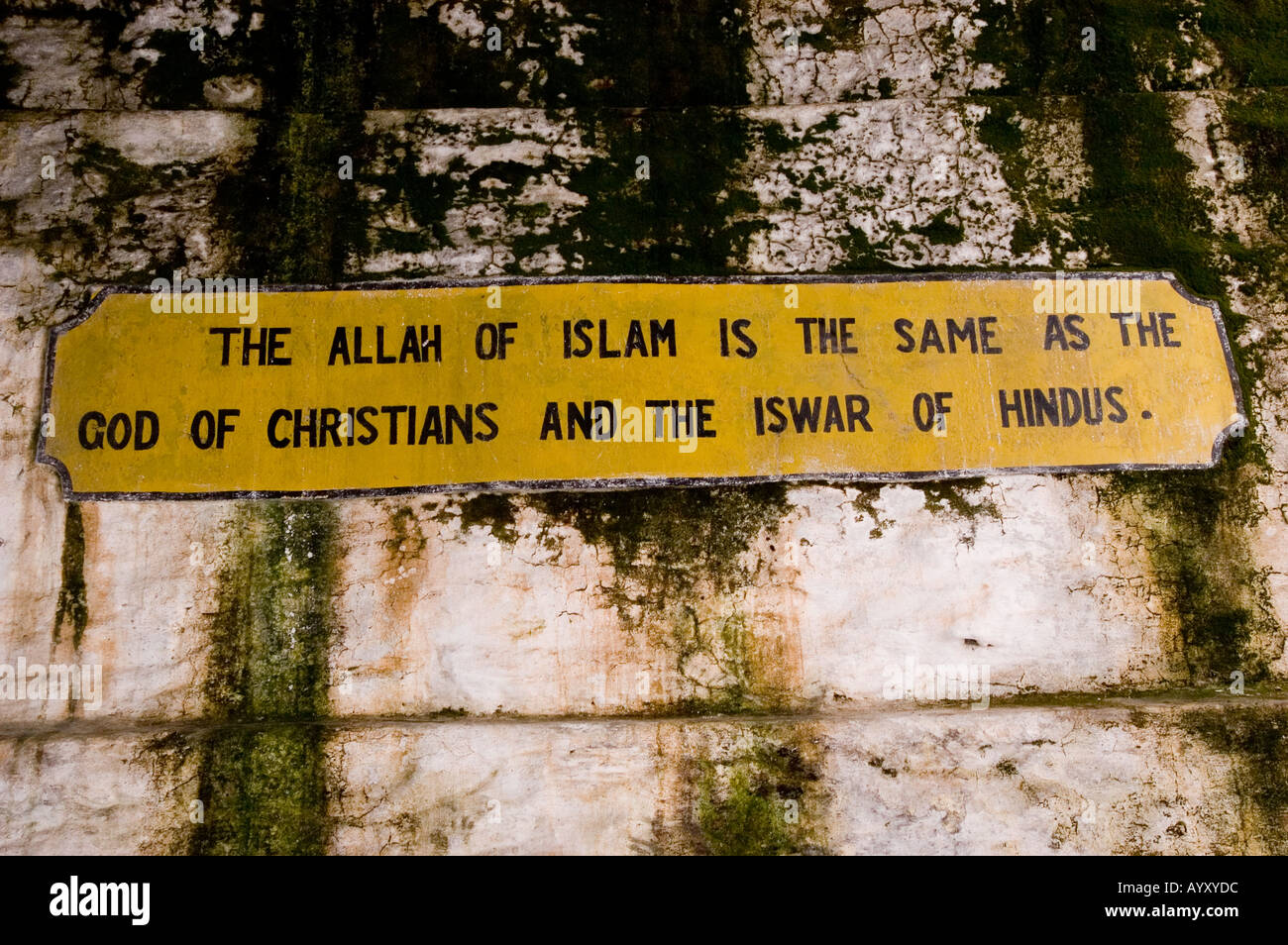 The Allah of Islam is the same as God of Christians and the Ishvar of ...